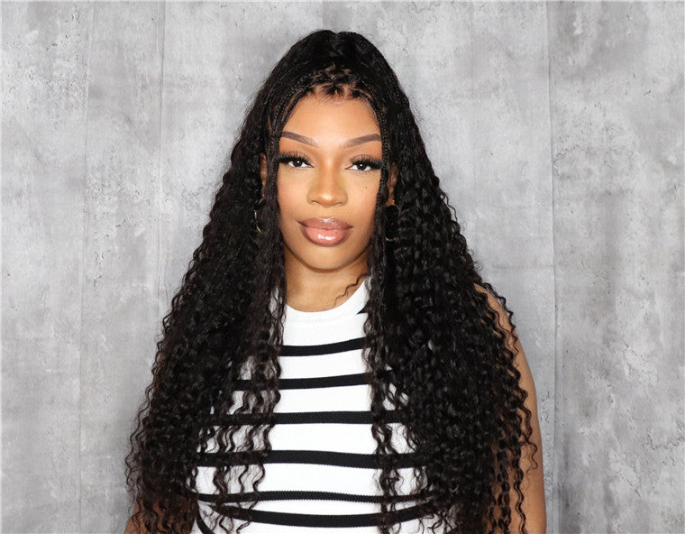 Effortlessly Style with Human Hair Braid Wigs | Lockbraids