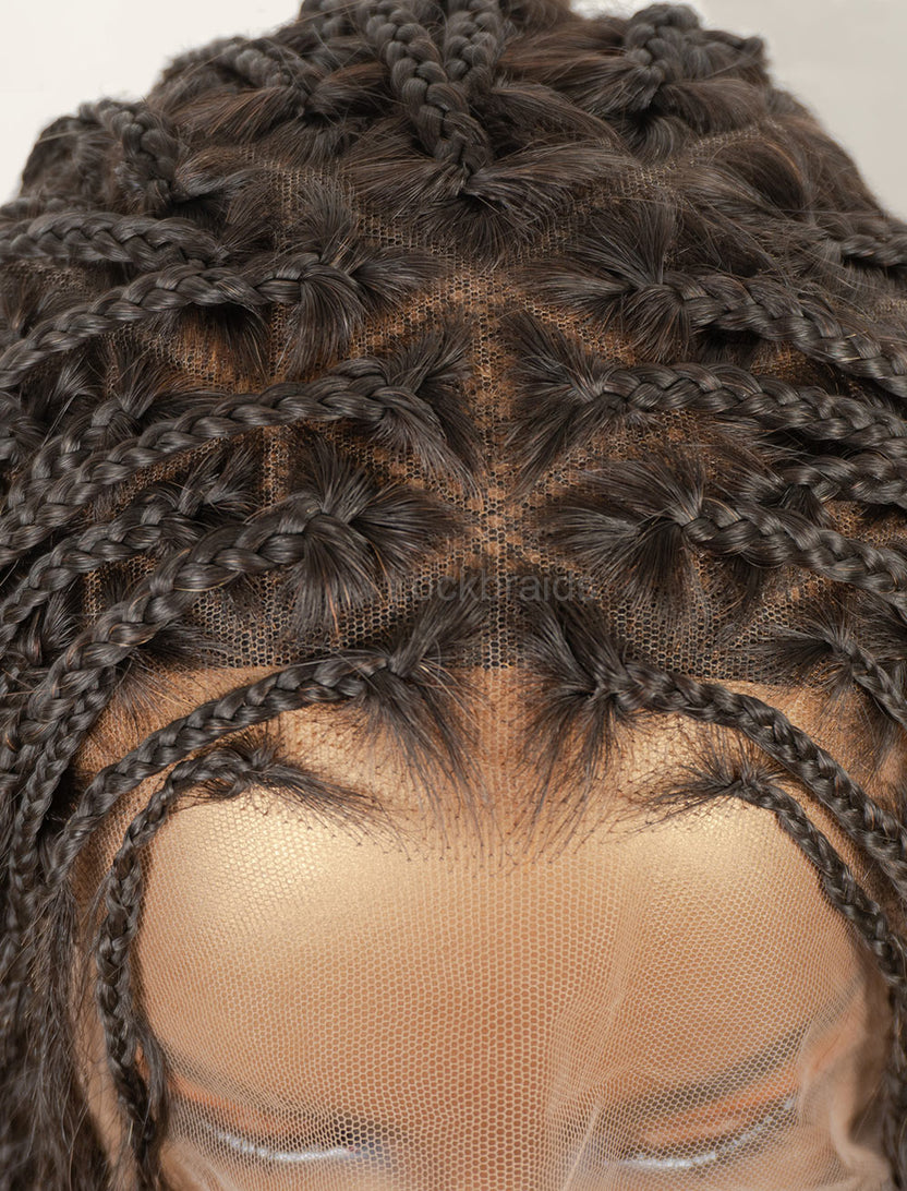 Effortlessly Style with Human Hair Braid Wigs | Lockbraids