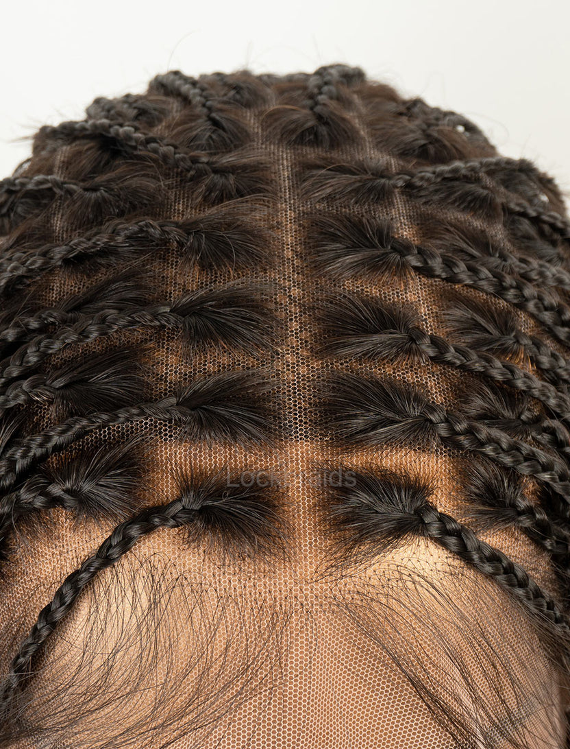 Effortlessly Style with Human Hair Braid Wigs | Lockbraids