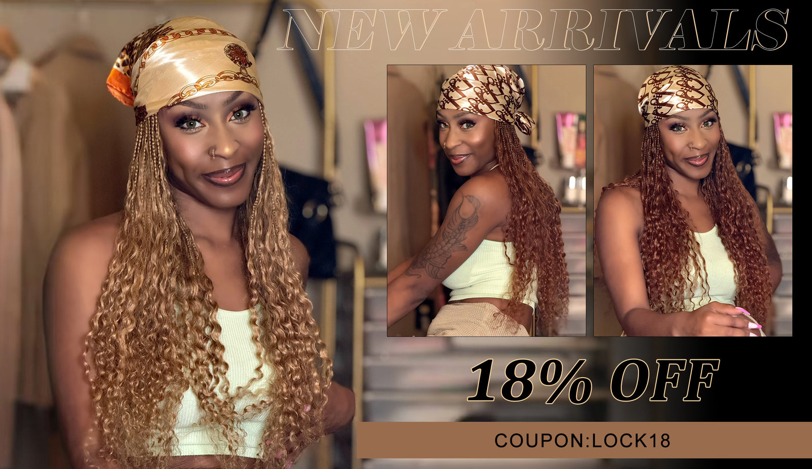 Premium Dreadlocks and Braids Hair Extensions | Lockbraids