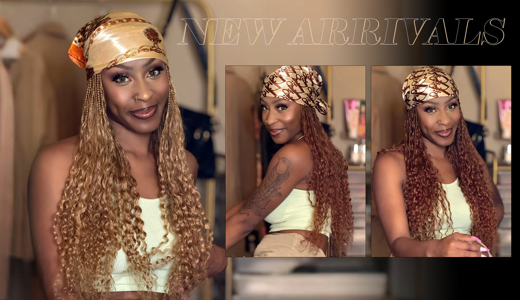 Premium Crochet Hair|Braids Hair Extensions|Braided Wigs-Lockbraids