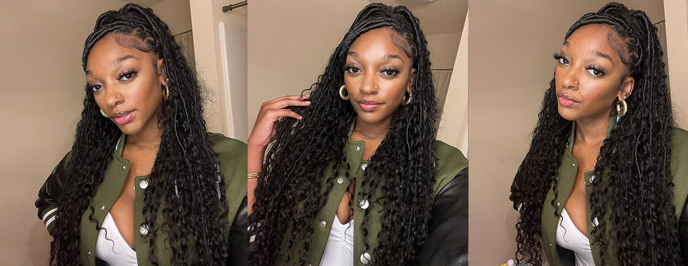 Effortlessly Style with Human Hair Braid Wigs | Lockbraids