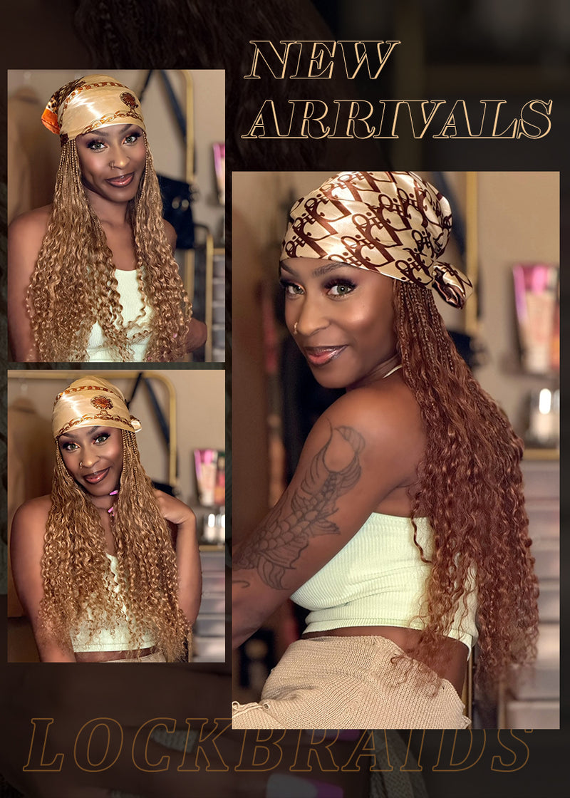 Premium Crochet Hair|Braids Hair Extensions|Braided Wigs-Lockbraids