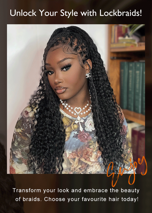 Premium Crochet Hair|Braids Hair Extensions|Braided Wigs-Lockbraids